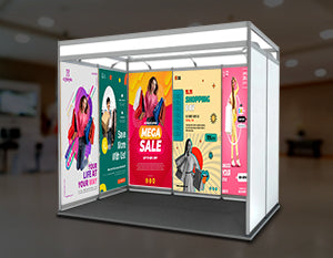 Stand Out with Shell Scheme Exhibition Graphics for 10ft x 10ft Booths ...